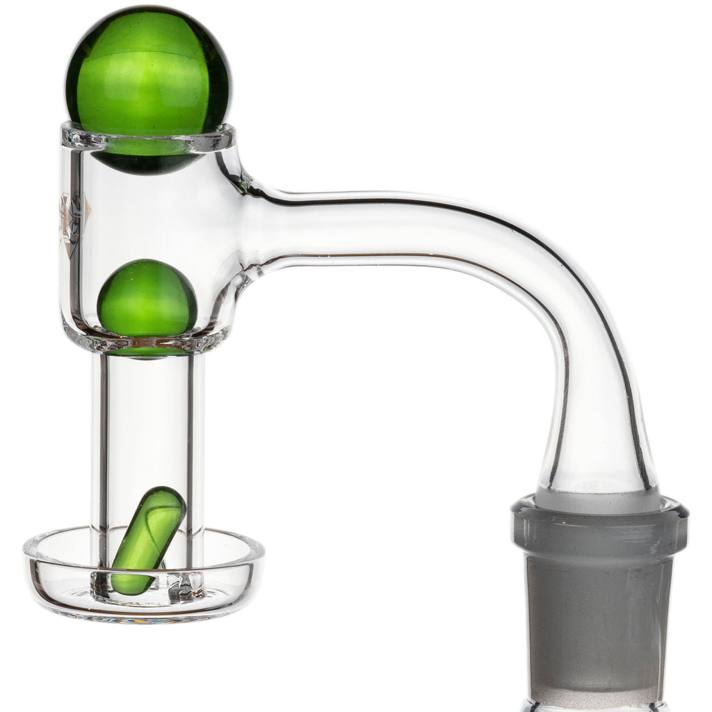 14mm 90˚ Angle Degree Quartz Turp Slurper Set A, by Diamond Glass ...