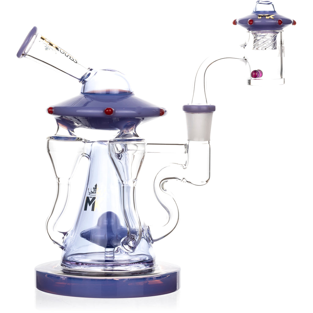 8" UFO Premium Dab Kit, by MK100 Glass (free banger included) – BKRY Inc.